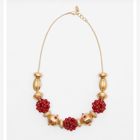 Zara | Jewelry | Nwt Zara Woman Accessories Combination Beads And Stone ...